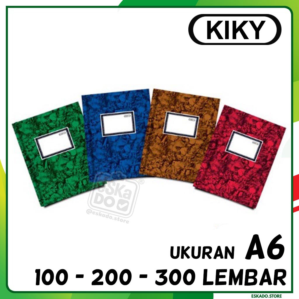 Jual Buku Oktavo Kiky Hard Cover Ukuran A6 ( Motif Random ) | Shopee ...