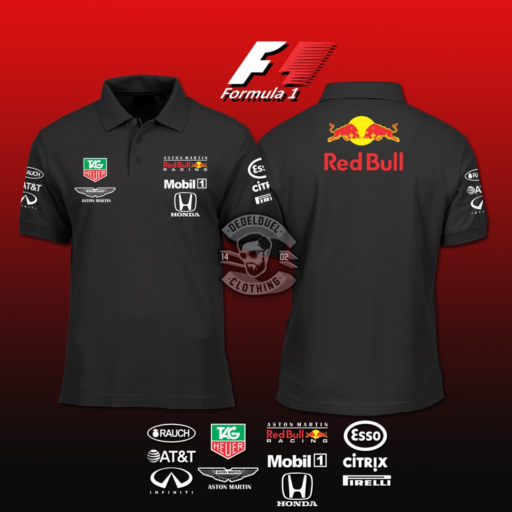 Jual Polo shirt/Kaos kerah/Baju Keren F1 Aston Martin | Shopee Indonesia