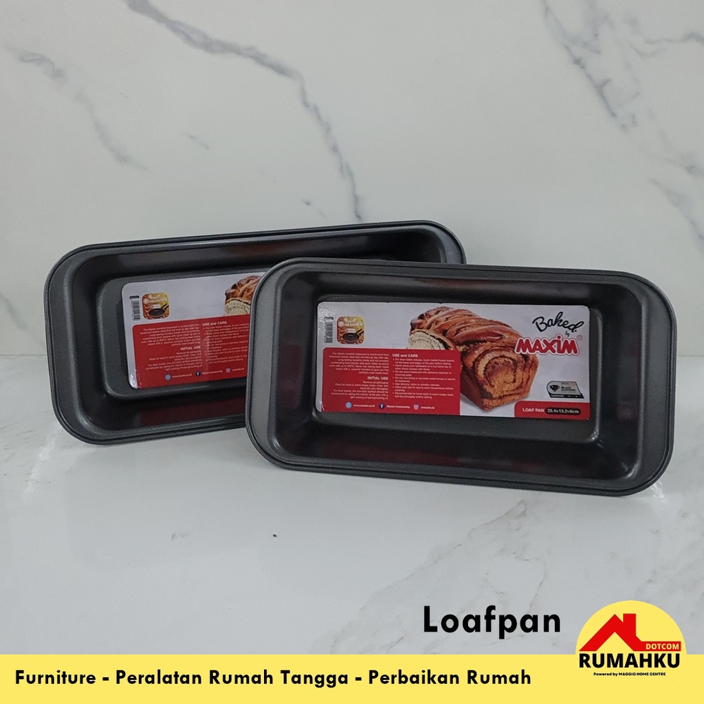 Jual LOYANG KUE PERSEGI PANJANG - MAXIM LOAF PAN | Shopee Indonesia