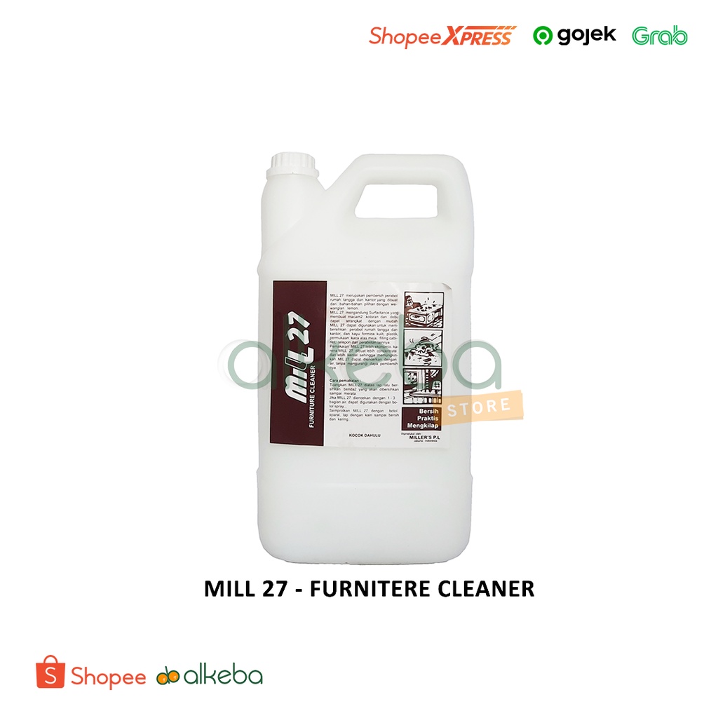 Jual FURNITURE CLEANER 4 LITER Shine up furnishine | Shopee Indonesia