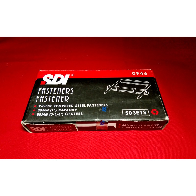 Jual SDI 0946 Prong Fasteners 80 mm (Metal) | Shopee Indonesia