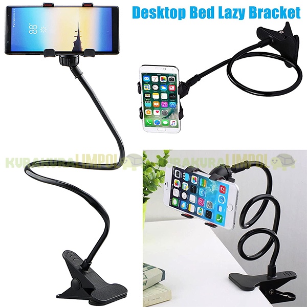 Jual Holder HP Lazypod Jepit Universal Lazy Pod Stand Mobile Phone ...