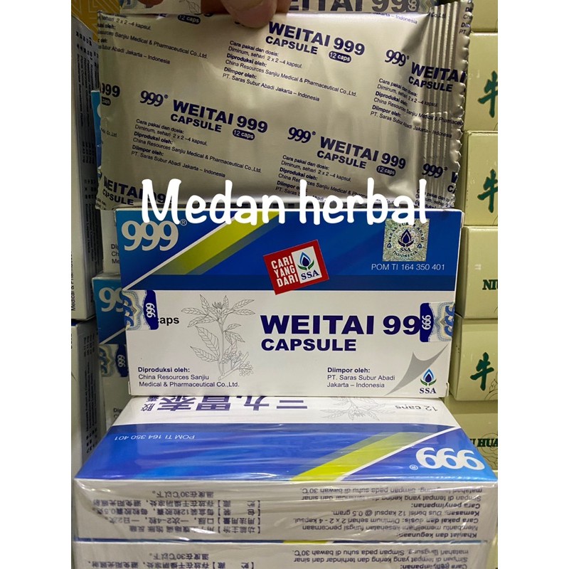 Jual 999 Wei Tai Capsule | Shopee Indonesia