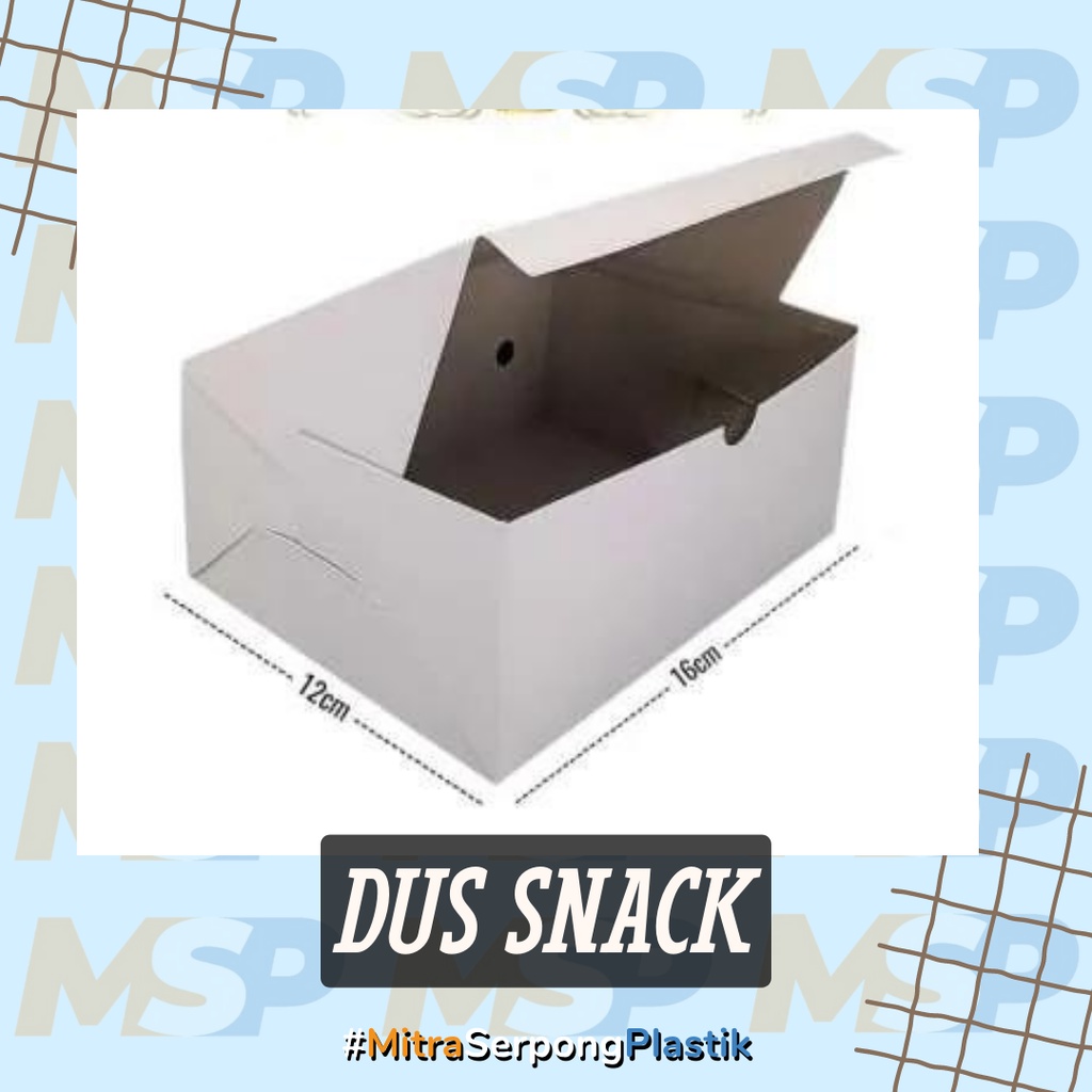 Jual MSP ~ DUS GS POLOS SNACK (100PCS) | Shopee Indonesia