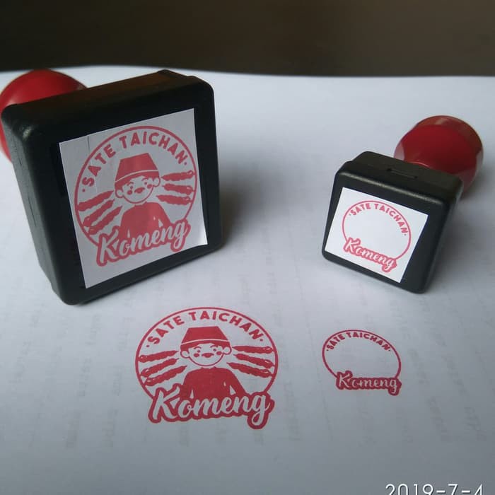 Jual Stampel Otomatis 1 Warna (Stample/Stempel/Cap) | Shopee Indonesia