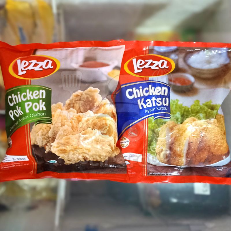 Jual Lezza Chicken Pok Pok 400g/Lezza Chicken Katsu 400/Pok Pok Lezza ...