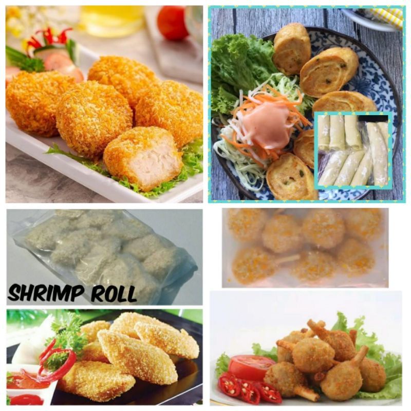 Jual NUGGET BENTO/ SPICY CHICKEN/ SHRIMP ROLL/EGGROLL/KAKI NAGA ...