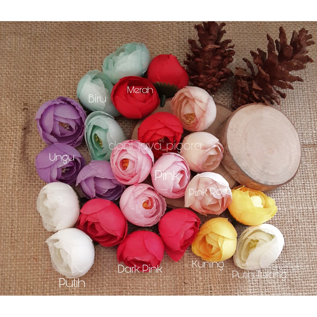 Jual Bunga Peony Mangkok Sedang | Shopee Indonesia