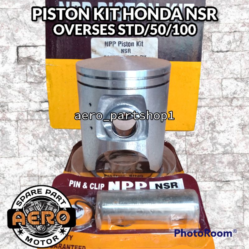 Jual Piston kit HONDA NSR merk NPP (STD/50/100) | Shopee Indonesia