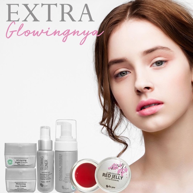 Jual Paket whitening extra glowing ms glow ori / original msglow ...