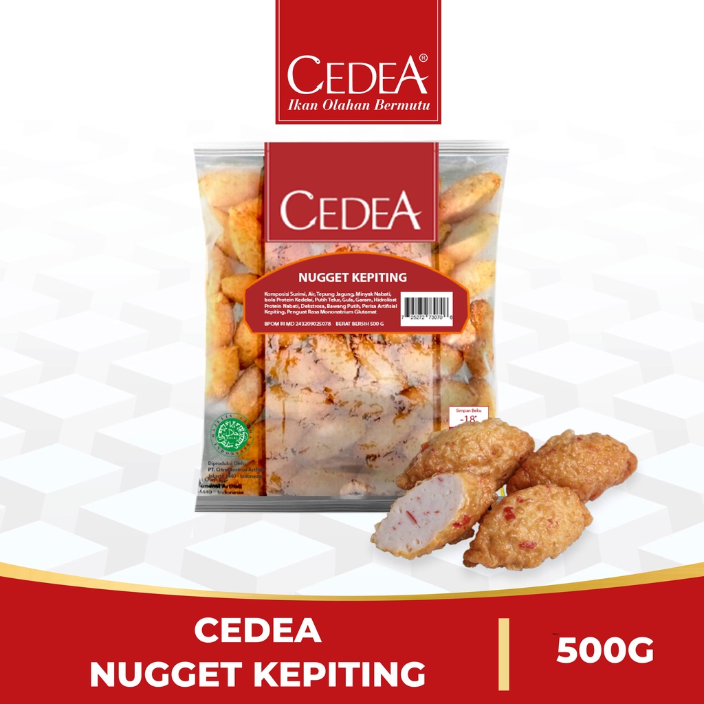 Jual CEDEA Nugget Kepiting [500g] | Shopee Indonesia