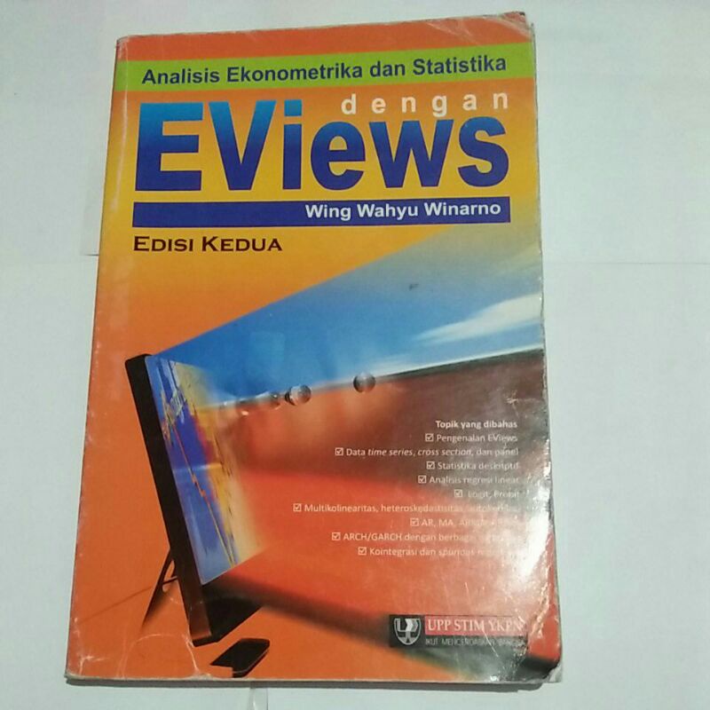 Jual Buku Analisis Ekonometrika dan Statistika dengan EViews | Shopee Indonesia