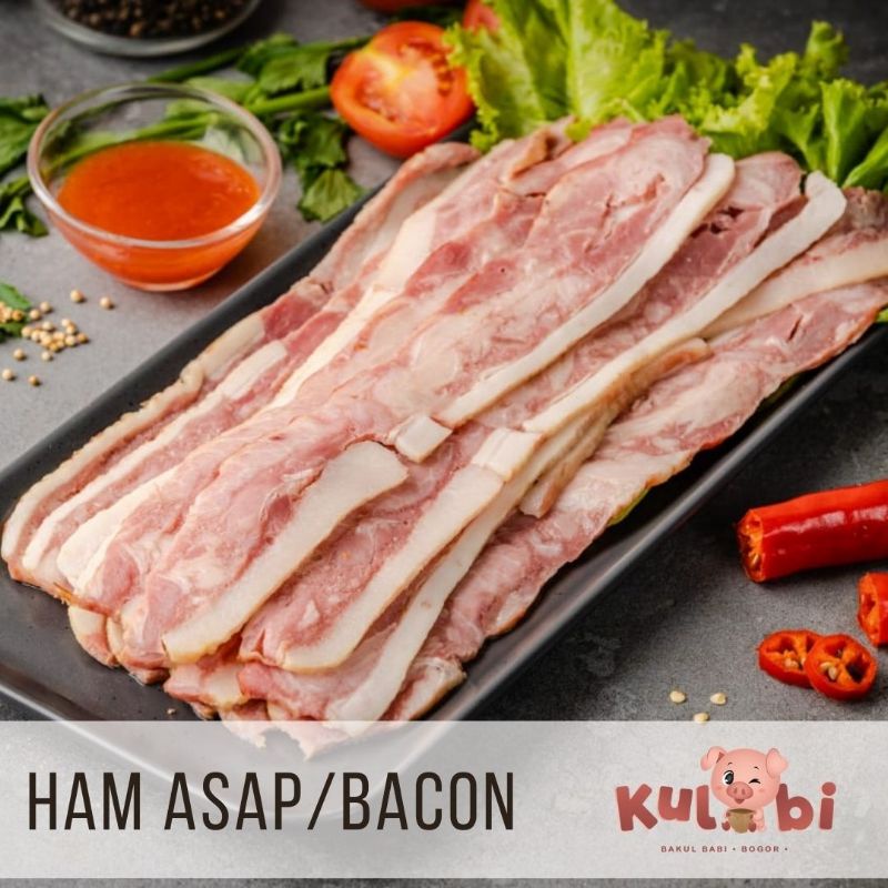 Jual Pork Bacon ( Bacon Babi Asap) - 500 g | Shopee Indonesia
