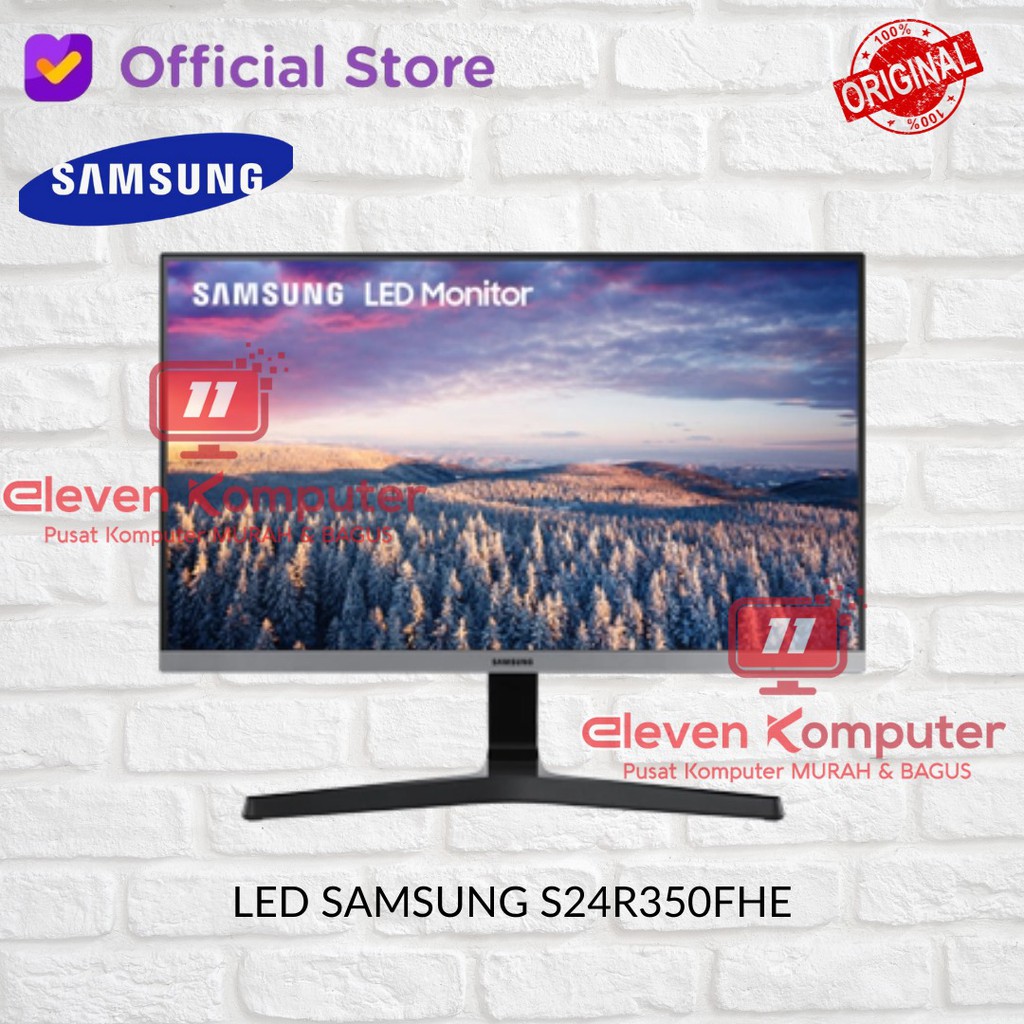 Jual Monitor LED Samsung S24R350 24 inch dan S24C330 | Shopee Indonesia