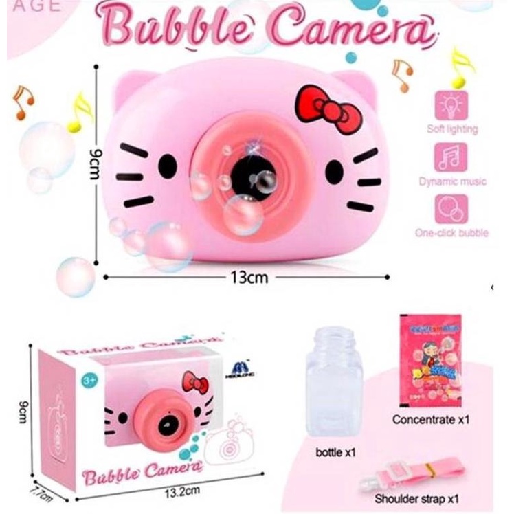 Jual Bubble Kamera / Camera gelembung busa ada music dan lampu Karakter ...