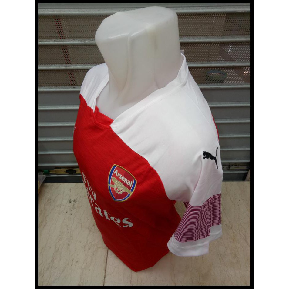 Jual JERSEY BOLA ARSENAL HOME 2018/2019 GRADE ORI | Shopee Indonesia