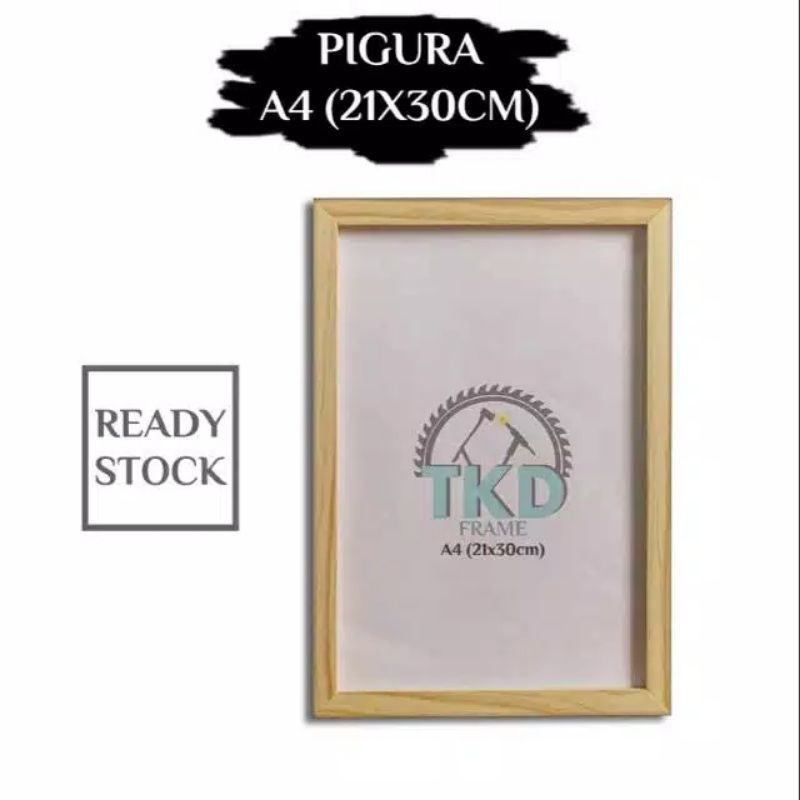 Jual pigura / frame / bingkai foto A4 (21*30CM) | Shopee Indonesia