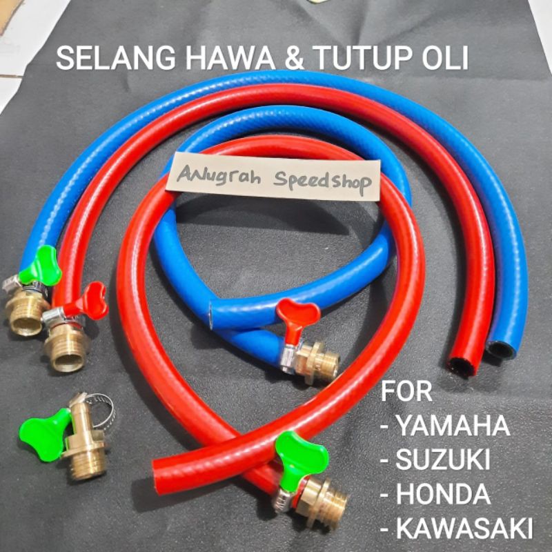 Jual [COD] SELANG HAWA DAN TUTUP OLI HAWA RACING SELANG HAWA AEROX NMAX ...
