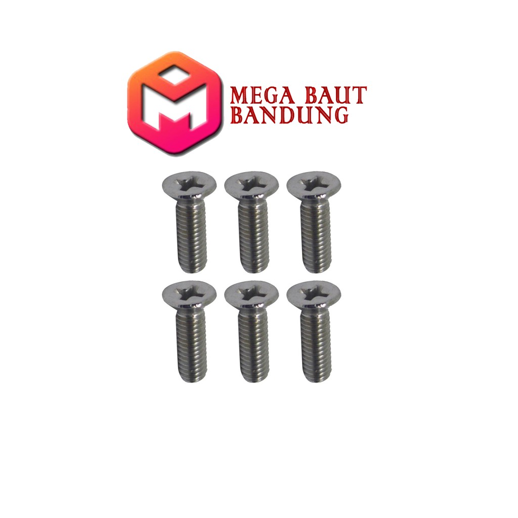 Jual Baut Skrup Elektronik Baut JF 3x10 Stainless steel 304 / 10 pcs ...