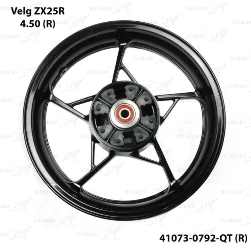 Jual velg velek pelek rim belakang kawasaki zx25 zx25r original ...