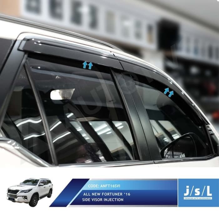Jual All New Fortuner Talang Air Injection JSL/Side Visor Injection | Shopee Indonesia