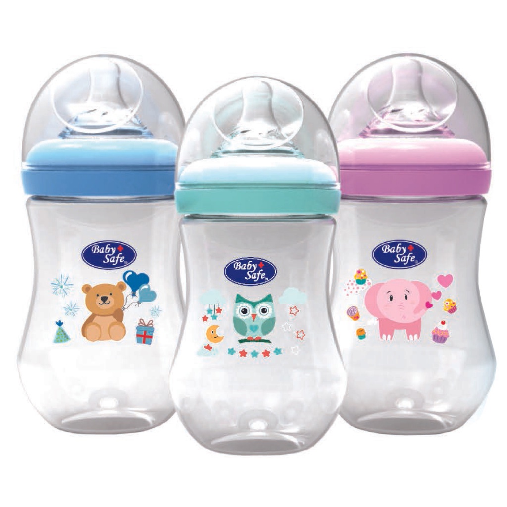 Jual Baby Safe WN05 Wide Neck Botol 250 ml Motif - Botol Susu - Botol ...