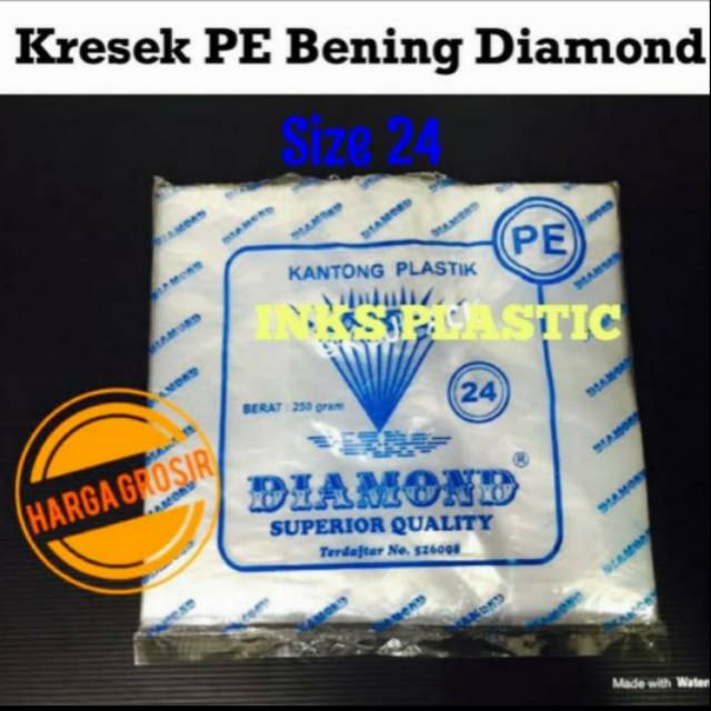 Jual KRESEK PE BENING DIAMOND SIZE 24 | Shopee Indonesia