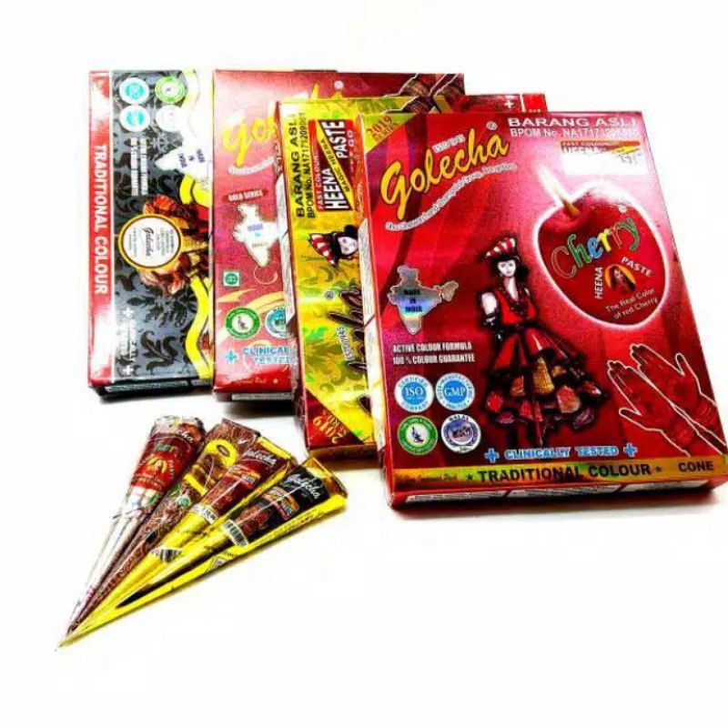 Jual Henna Golecha (BPOM) | Shopee Indonesia
