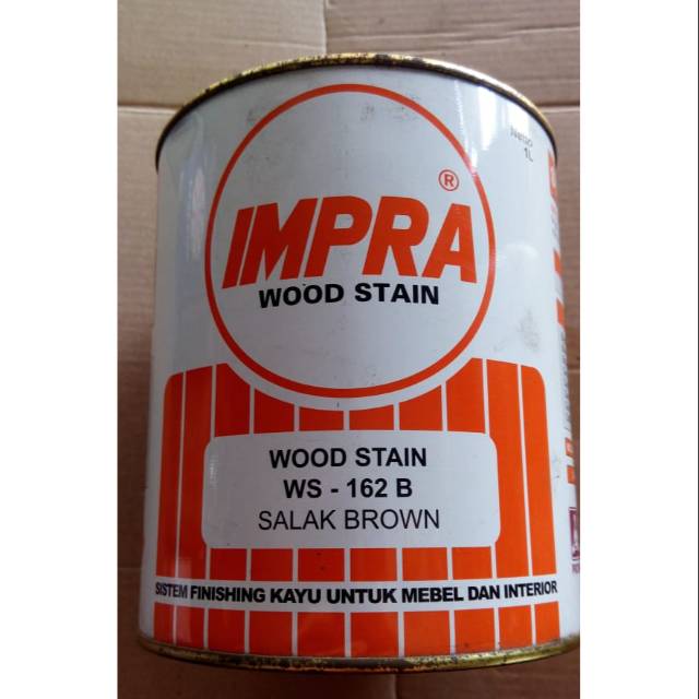 Jual Cat impra warna tua wood stain WS-162B Shp brown coffee brown ...