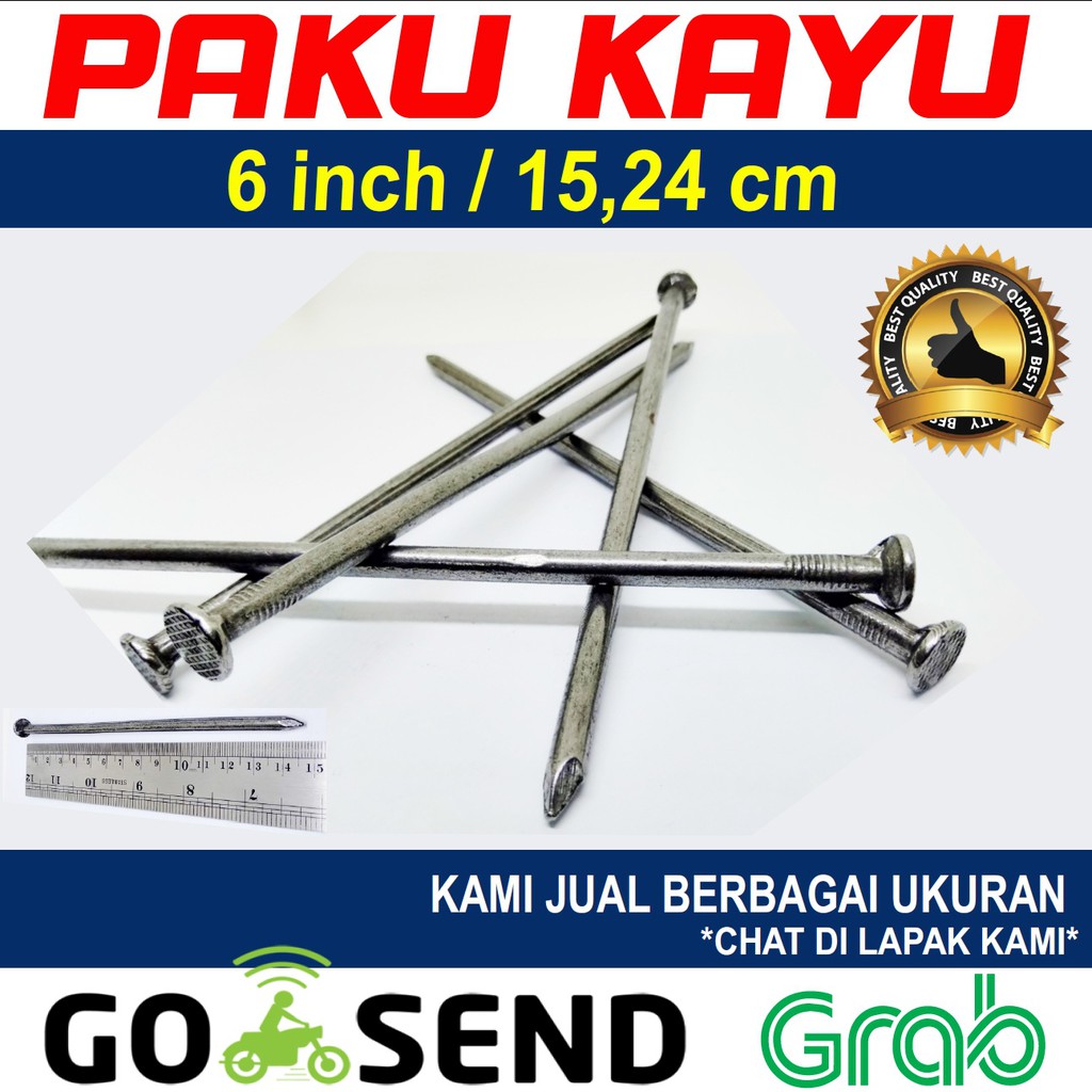Jual Paku kayu seri 5 7 10 12 15 cm / 2 3 4 5 6 inci | Shopee Indonesia