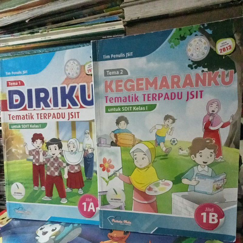 Jual Satu paket Tematik Terpadu JSIT Tema 1a dan 1b untuk SDIT kelas 1 ...