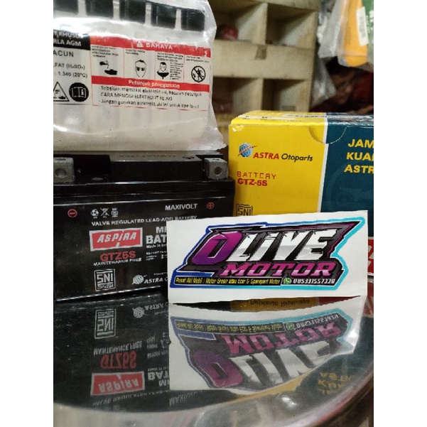 Jual Original Aki Aspira GTZ5S-kit | Shopee Indonesia