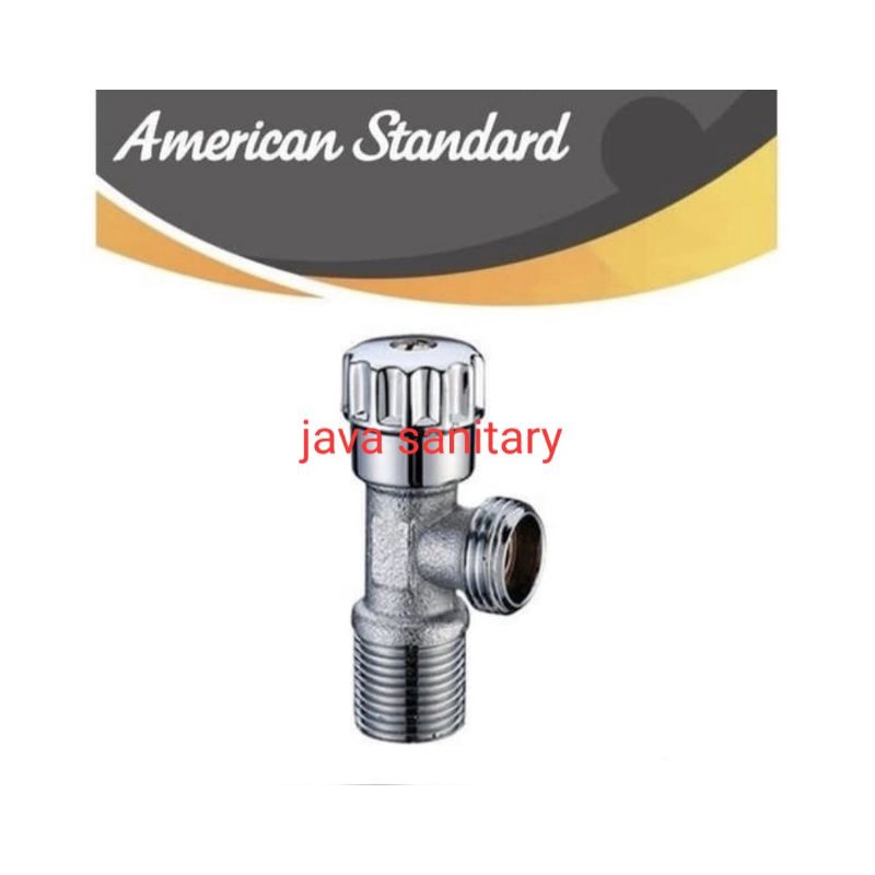 Jual Stop Kran Full Kuningan ORIGINAL AMERICAN STANDAR | Shopee Indonesia