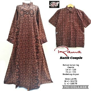 Jual Batik Couple Rama | Shopee Indonesia