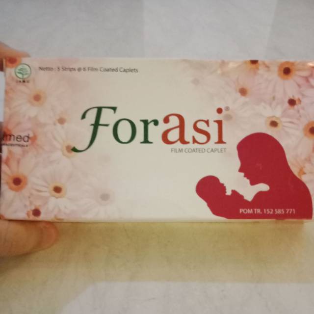Jual FORASI BOX ISI 30 suplemen penambah asi susu bayi | Shopee Indonesia