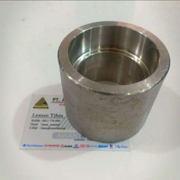 Jual Full Coupling/Socket 2" 3000# SW A182 F316/SS316 | Shopee Indonesia