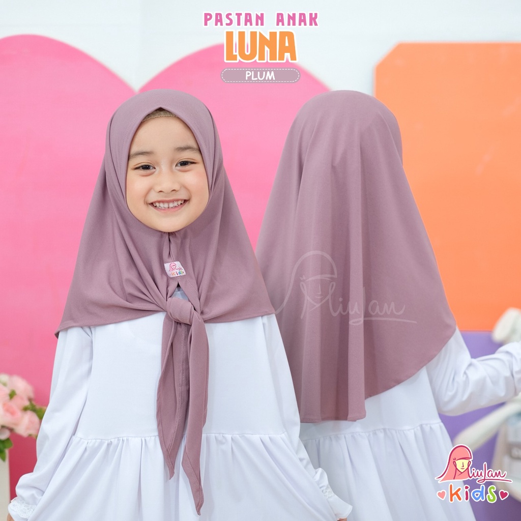 Jual Luna Pashmina Instan Anak New Jilbab Instan Pastan Anak TK/PAUD/SD ...