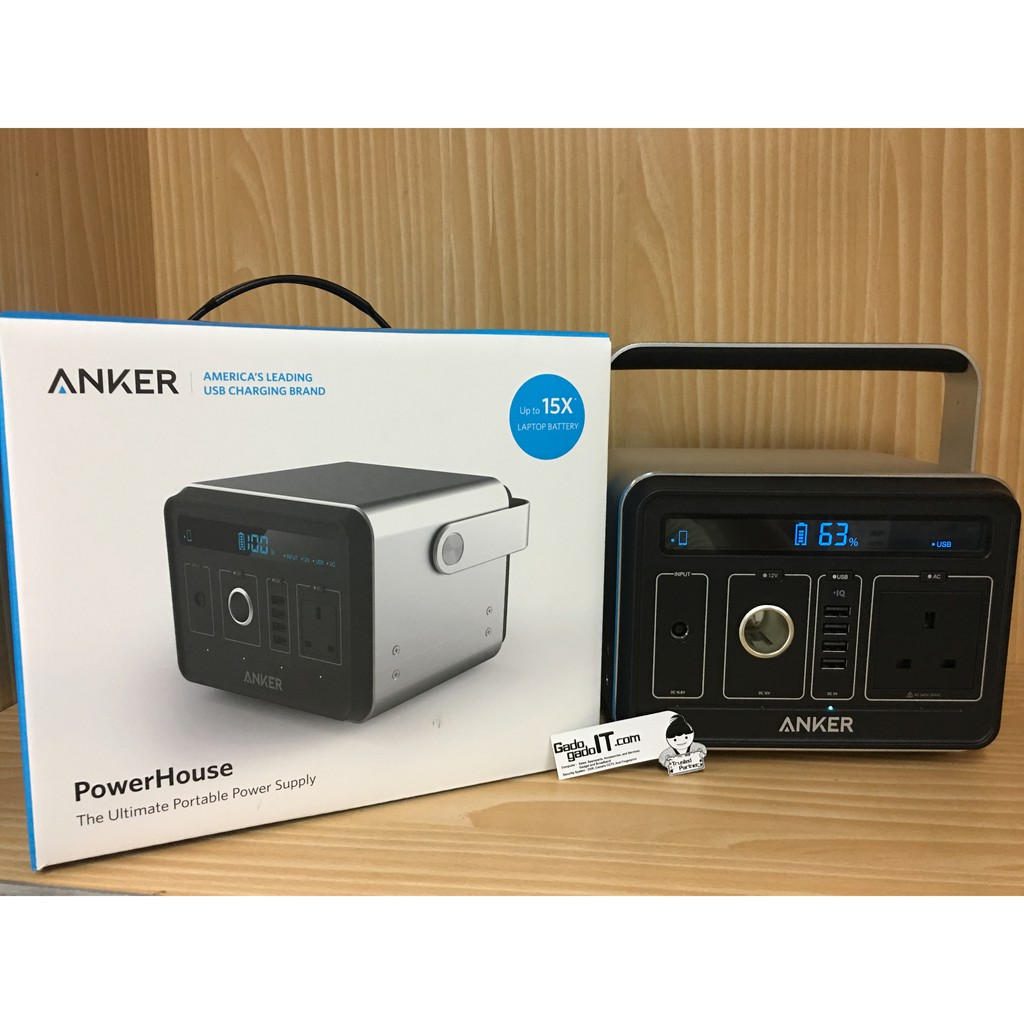 Jual Anker PowerHouse Portable Power Supply [A1701011] | Shopee Indonesia