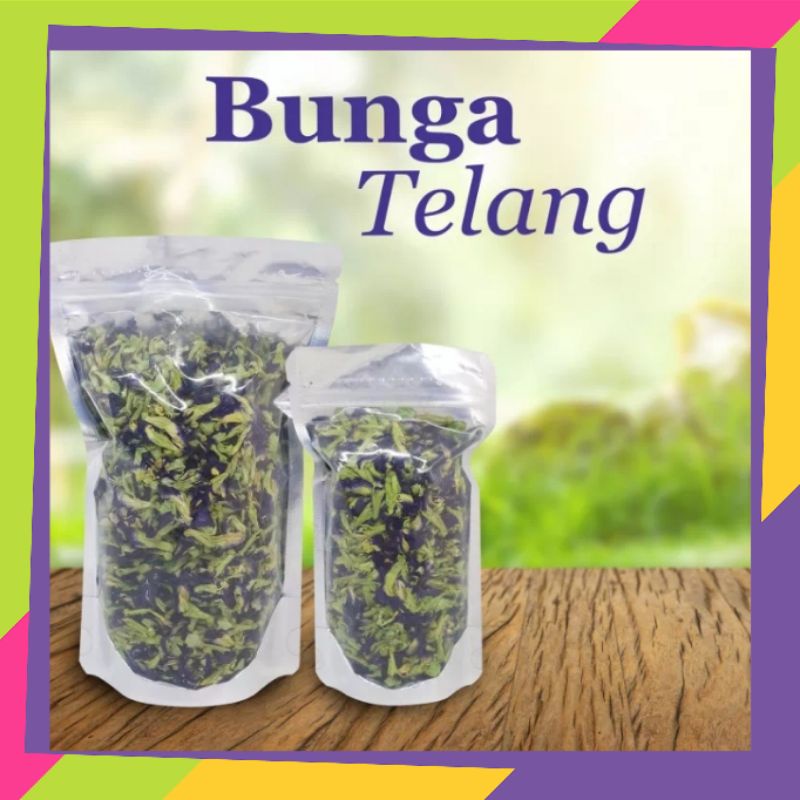 Jual Teh Bunga Telang Kering Kemasan 10Gram | Shopee Indonesia