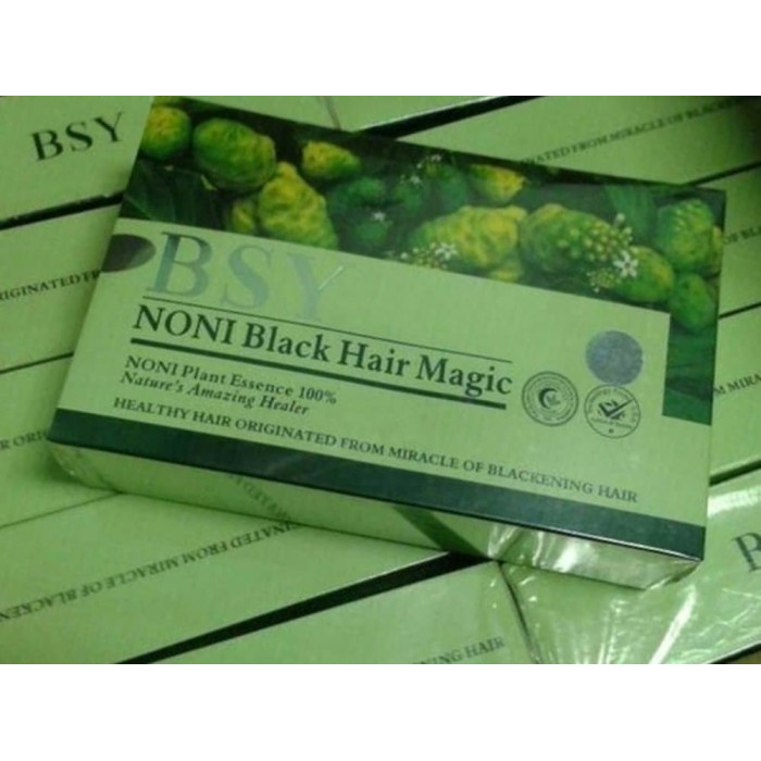 Jual Original BSY Noni Black Hair Magic | Shopee Indonesia
