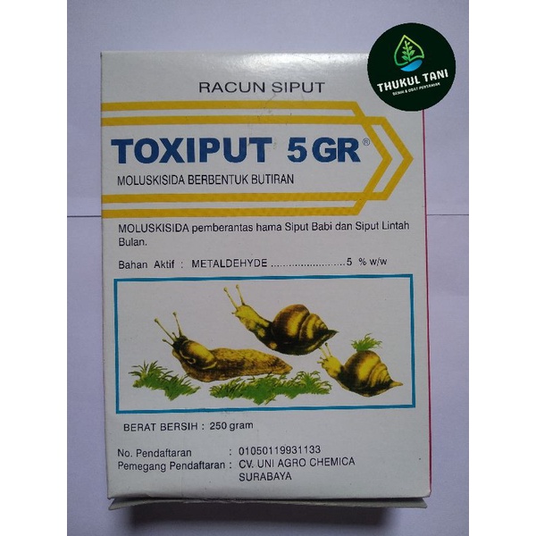 Jual RACUN SIPUT BABI DAN LINTAH BULAN TOXIPUT 5 GRAM (250gr) | Shopee ...