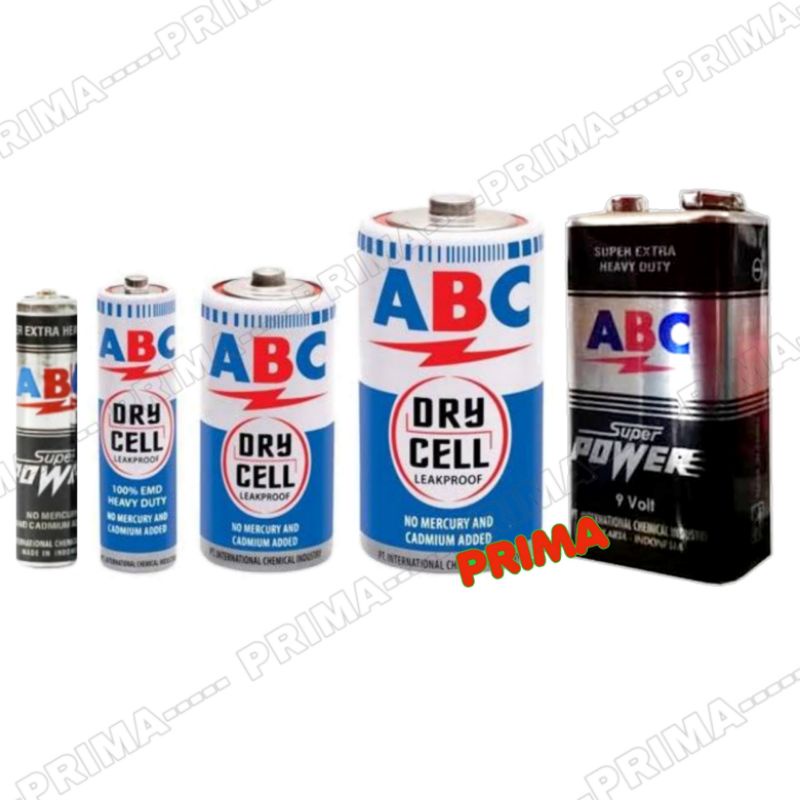 Jual BATERAI ABC (TERSEDIA UKURAN LENGKAP) | Shopee Indonesia