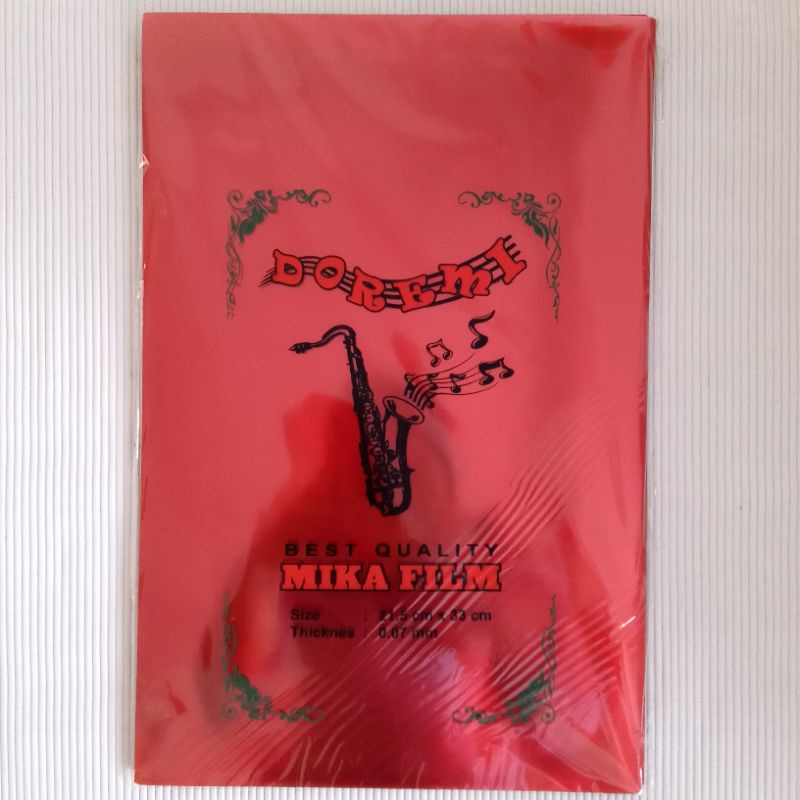 Jual Mika Film Warna Merah Tua Doremi (Isi 100 lembar) | Shopee Indonesia