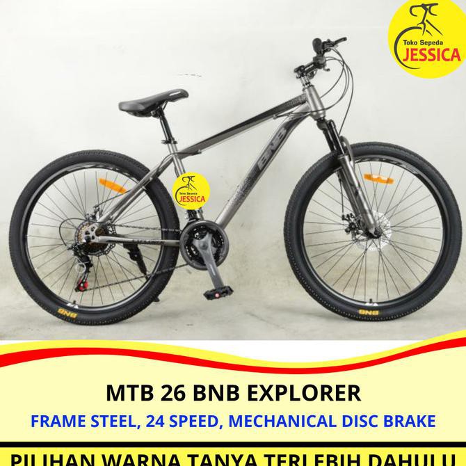 Jual Sepeda Gunung Mtb 26 Bnb Explorer Matahari381 | Shopee Indonesia