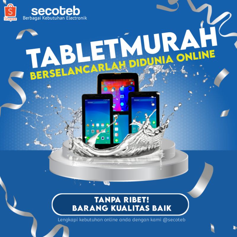 Jual TABLET MURAH WI-FI + SIM CARD ( 1GB RAM & 3G/4G SIGNAL ) | Shopee ...
