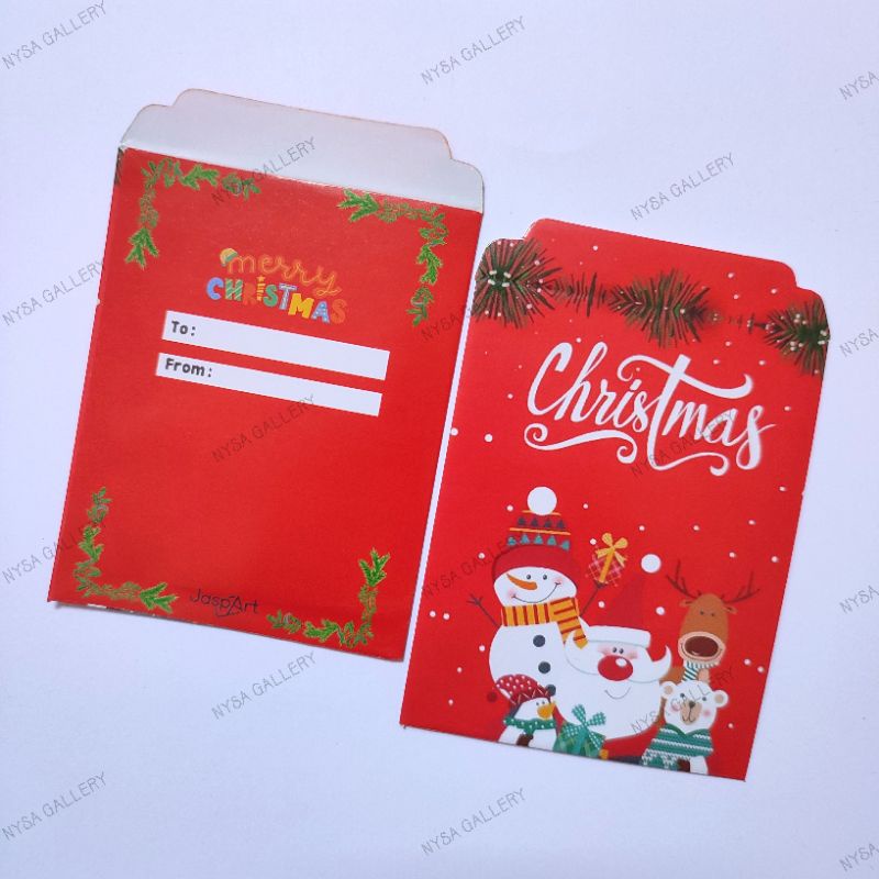 Jual Amplop Natal / Merry Christmas (Isi 5 pcs) | Shopee Indonesia