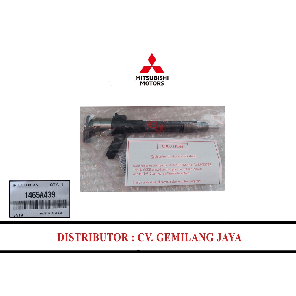 Jual NOZZLE INJECTOR ORIGINAL 100% 1465A439 MITSUBISHI PAJERO ALL NEW ...