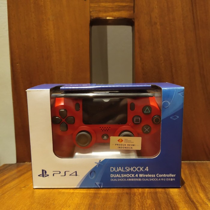 Jual Playstation 4 dualshock controller(Magma red) | Shopee Indonesia