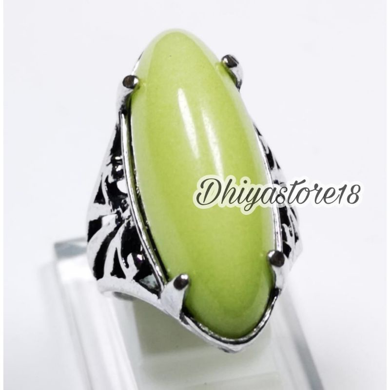 Jual Batu Permata Natural Batu Cincin Akik Posfor Asli Menyala dalam ...