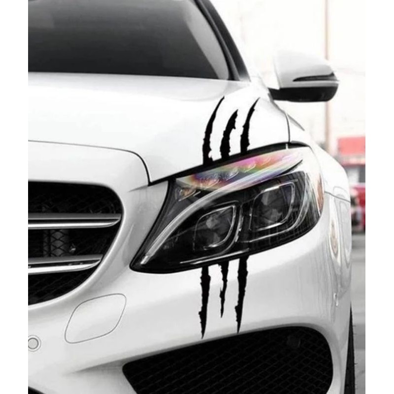 Jual stiker lampu mobil motif cakar cutting sticker | Shopee Indonesia